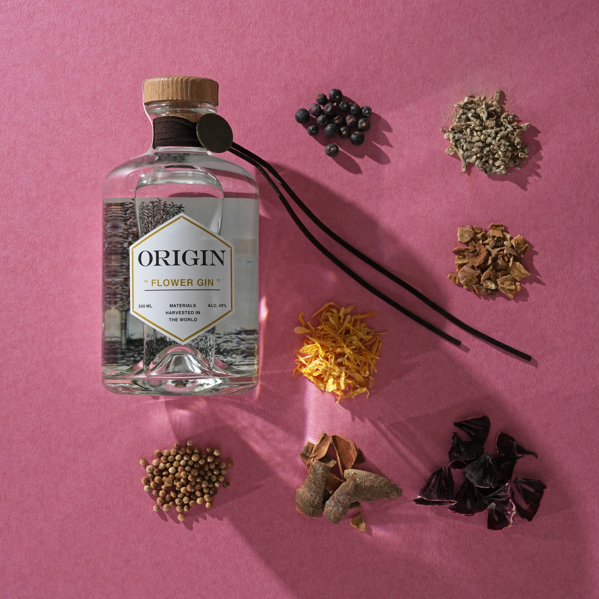 50種類のボタニカルが織りなす新感覚ORIGIN「FLOWER GIN」 – 蔵直クラブ